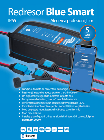 Incarcator de retea Victron Energy Blue Smart IP65 Charger 24 13 + DC ...